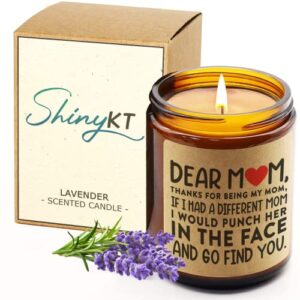 Gifts for Mom from Daughter,Son - - birthday gifts- Mothers Day Gifts for Step Mom,Mother in Law,Elderly Mom - Soy Wax Candles