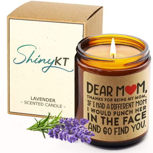 Gifts for Mom from Daughter,Son - - birthday gifts- Mothers Day Gifts for Step Mom,Mother in Law,Elderly Mom - Soy Wax Candles