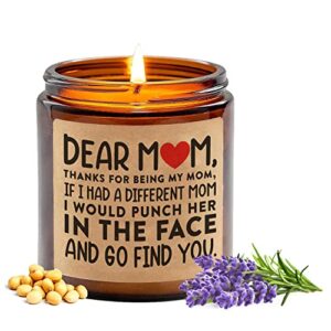 Gifts for Mom from Daughter,Son - - birthday gifts- Mothers Day Gifts for Step Mom,Mother in Law,Elderly Mom - Soy Wax Candles