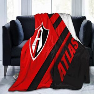 club atlas f.c. ultra-soft micro fleece blanket flannel fleece blanket throw blanket travel movies blanket for bed couch living room 60"x50"