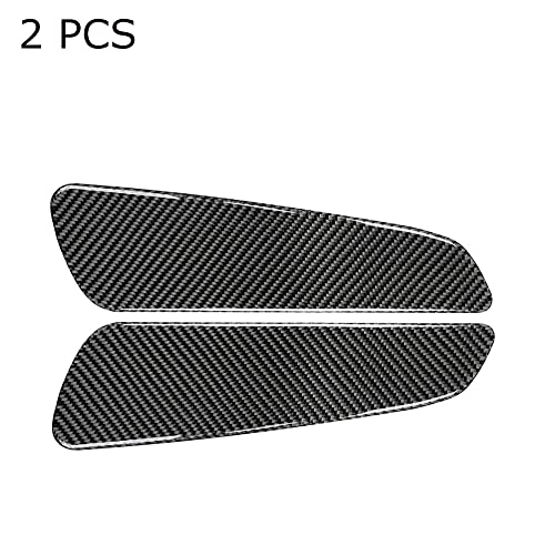 SIDMILE Rear Trunk Cover Trim Sticker Compatible with 2011-2020 Grand Cherokee Carbon Fiber Interior Trunk Accessories 2PCS