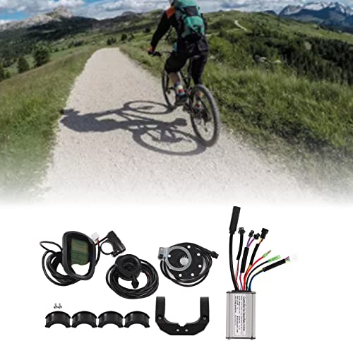 36V/48V Brushless Motor Controller, 250W Electric Bike Controller Kit Ordinary Wave Internal Circuitry Protection for Lithium Battery Modification