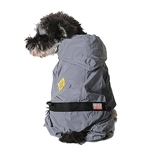 Dog Raincoat,Reflective Night Dog Rain Jacket Dog Rain Coat Pet Clothing for Pet Dogs and Cats-ZONCIHO (X-Large)