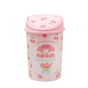 girls cute home trash can bin waste baske​t waste garbage can bin