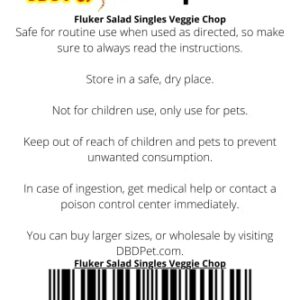 Fluker Salad Singles Veggie Chop for Birds 3 Pack - Includes Attached DBDPet Pro-Tip Guide