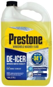 prestone as253 de-icer windshield washer fluid, freeze protection 1 gallon