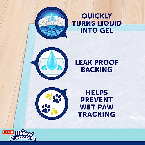 Hartz Home Protection Mountain Fresh Scent Odor Eliminating Dog Pads, XXL, 20 ct