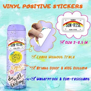 300PCS Motivational Sticker, Inspirational Words Stickers for Teens Adults Students Teacher Employees Vinyl Encouraging Positive Affirmation Stickers for Water Bottles Laptop Decals Scrapbook Journal