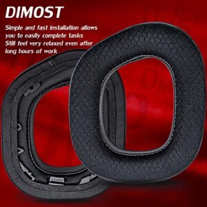 DIMOST HS80 Ear Pads Compatible with HS80 Headset I Thicker Enhanced Memory Foam - More Breathable PU/Mesh