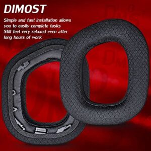 DIMOST HS80 Ear Pads Compatible with HS80 Headset I Thicker Enhanced Memory Foam - More Breathable Mesh