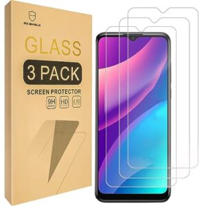 mr.shield [3-pack] designed for tcl 30 se [tempered glass] [japan glass with 9h hardness] screen protector with lifetime replacement