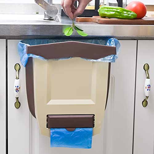 WUDPKE Folding Trash can Hanging Trash can Camping Trash can Foldable Kitchen Trash can Foldable Trash can Kitchen Trash can Foldable Trash can Kitchen Cabinet Trash can