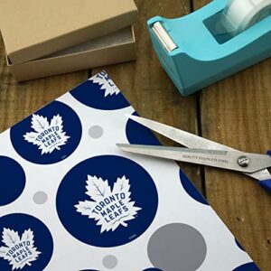 GRAPHICS & MORE Toronto Maple Leafs Logo Gift Wrap Wrapping Paper Roll