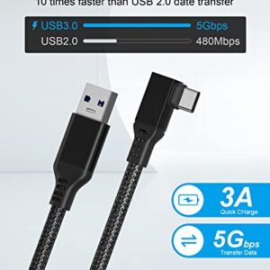 Sungbesi Link Cable 16 FT Compatible with Oculus/Meta Quest 2/1 Accessories, Oculus Charger Cord, High Speed Data Transfer & 3A Fast Charging Cord, USB 3.2 to USB C Cable for VR Headset and Gaming PC