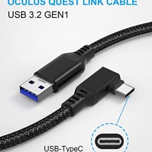 Sungbesi Link Cable 16 FT Compatible with Oculus/Meta Quest 2/1 Accessories, Oculus Charger Cord, High Speed Data Transfer & 3A Fast Charging Cord, USB 3.2 to USB C Cable for VR Headset and Gaming PC