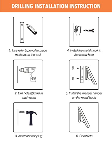 Ollacy Folding Clothes Retractable Rack Hanger