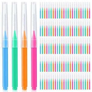 dgdfldgc 120 pcs interdental brushes for cleaner dental tools, braces kit braces toothbrush braces care tooth cleaning tool, tooth flossing head oral dental hygiene brush