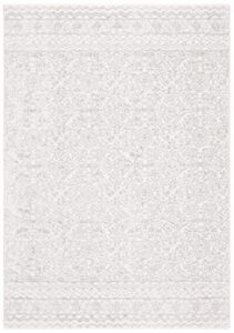 martha stewart x safavieh 2' 6" x 4' ivory/light grey msr8933a sabrina entryway living room foyer bedroom kitchen accent rug