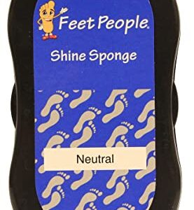 FeetPeople Professional Shine Sponge, Neutral, 1 Sponge