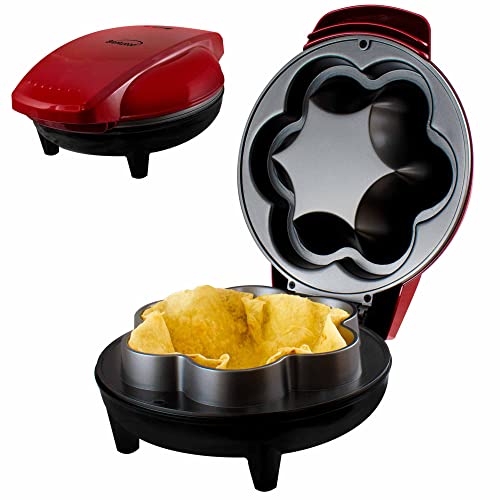 Brentwood TS-257R Taco Bowl Maker, 750 Watts, Red