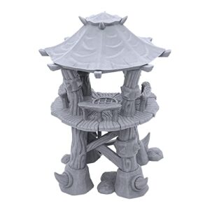 EnderToys Orc Watchtower by Makers Anvil, 3D Printed Tabletop RPG Scenery and Wargame Terrain for 28mm Miniatures