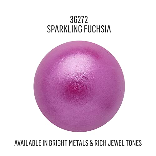 FolkArt Metallic Acrylic Craft Paint, Sparkling Fuschia 2 fl oz Premium Metallic Finish Paint, Perfect For Easy To Apply DIY Arts And Crafts, 36272