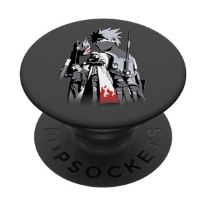 naruto shippuden anime with kakashi hatake and team 7 popsockets standard popgrip