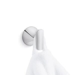 Kohler Cursiva Robe Hook in Polish Chrome