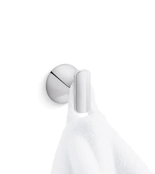 Kohler Cursiva Robe Hook in Polish Chrome