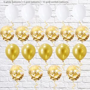 Tihuprly Cancer Party Decorations Included Foil Letter Balloon + 10 Confetti Balloons + 10 Latex Balloons - Cancer Free Party Décor Theme Banner