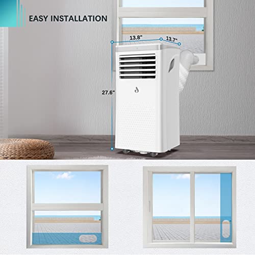 Portable Air Conditioners, Portable AC With Remote for Room (8000Btu, 8000Btu)