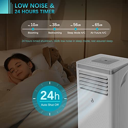 Portable Air Conditioners, Portable AC With Remote for Room (8000Btu, 8000Btu)