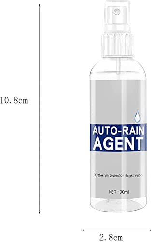 Seatdain Car Glass Waterproof Coating Agent - Automatic Film Formation, Anti Fog Spray Auto Glass, Antifogging Rainproof Nano Rain Remover for Windows, Windshields, Mirrors,Glass, Shower Doors (30ML)