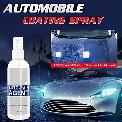 Seatdain Car Glass Waterproof Coating Agent - Automatic Film Formation, Anti Fog Spray Auto Glass, Antifogging Rainproof Nano Rain Remover for Windows, Windshields, Mirrors,Glass, Shower Doors (30ML)