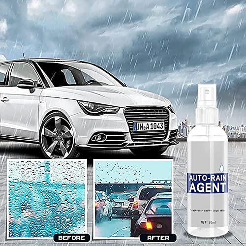 Seatdain Car Glass Waterproof Coating Agent - Automatic Film Formation, Anti Fog Spray Auto Glass, Antifogging Rainproof Nano Rain Remover for Windows, Windshields, Mirrors,Glass, Shower Doors (30ML)