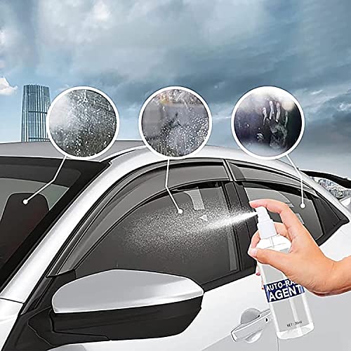 Seatdain Car Glass Waterproof Coating Agent - Automatic Film Formation, Anti Fog Spray Auto Glass, Antifogging Rainproof Nano Rain Remover for Windows, Windshields, Mirrors,Glass, Shower Doors (30ML)