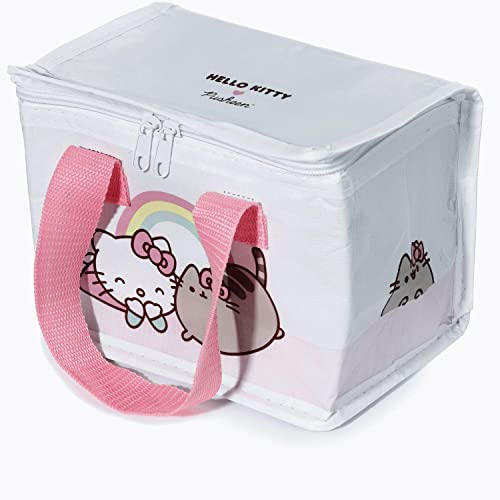 Pusheen and Hello Kitty Insulated Zip Lunch Bag