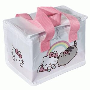 Pusheen and Hello Kitty Insulated Zip Lunch Bag