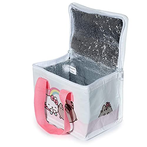 Pusheen and Hello Kitty Insulated Zip Lunch Bag