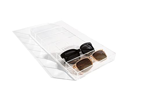 the prosperity room | Acrylic Sunglasses Organizer case organizers sunglass holder eyeglass glasses budget envelopes envelope budgeting jewelry makeup storage saving real savings, Clear