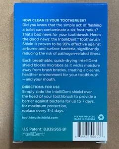 Intellident Toothbrush Shields 10 Pack