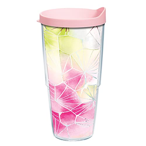 Tervis Yao Cheng - Reflections Made in USA Double Walled Insulated Tumbler Travel Cup Keeps Drinks Cold & Hot, 24oz, Classic