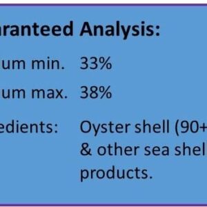 Pacific Oyster Shells - Crushed Oyster Shell Calcium Supplement for Egg-Laying Poultry (Chickens & Ducks) 5lb