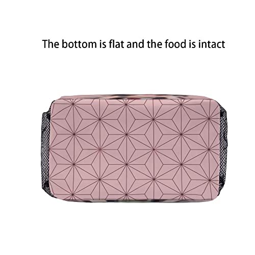 IXUNFOC Anime Lunch Box, Girls Reusable Lunch Box Durable Adults Lunch Bag Bento Box Bag for Travel Beach Camping Picnic (1)