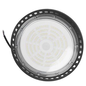 oumefar led high bay light 100w, ufo high bay light high brightness 3030 chip ac 85‑265v waterproof for commercial warehouse lighting lightfixture