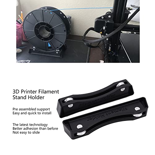 BOTEGRA PLA Rolls Stand Holder, Pre Assembled Reduce Resistance 3D Printer Filament Stand Holder Spool Better Adhesion 2Pcs for Outlet