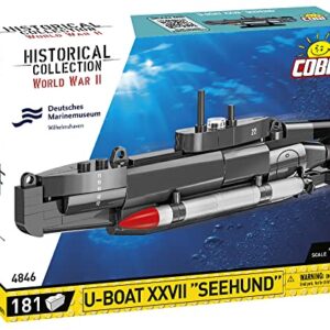 COBI Historical Collection WWII DEUTSCHES MARINEMUSEUM U-Boat XXVII SEEHUND Submarine