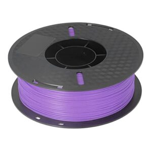 3D Printer Roll Filament, High Accuracy Consumables 1kg Spool 1.75mm PLA Print Filament for Industrial Devices(Purple)