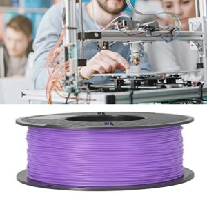 3D Printer Roll Filament, High Accuracy Consumables 1kg Spool 1.75mm PLA Print Filament for Industrial Devices(Purple)