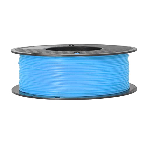 3D Printer Roll Filament, High Accuracy Consumables 1kg Spool 1.75mm PLA Print Filament for Industrial Devices(Sky Blue)